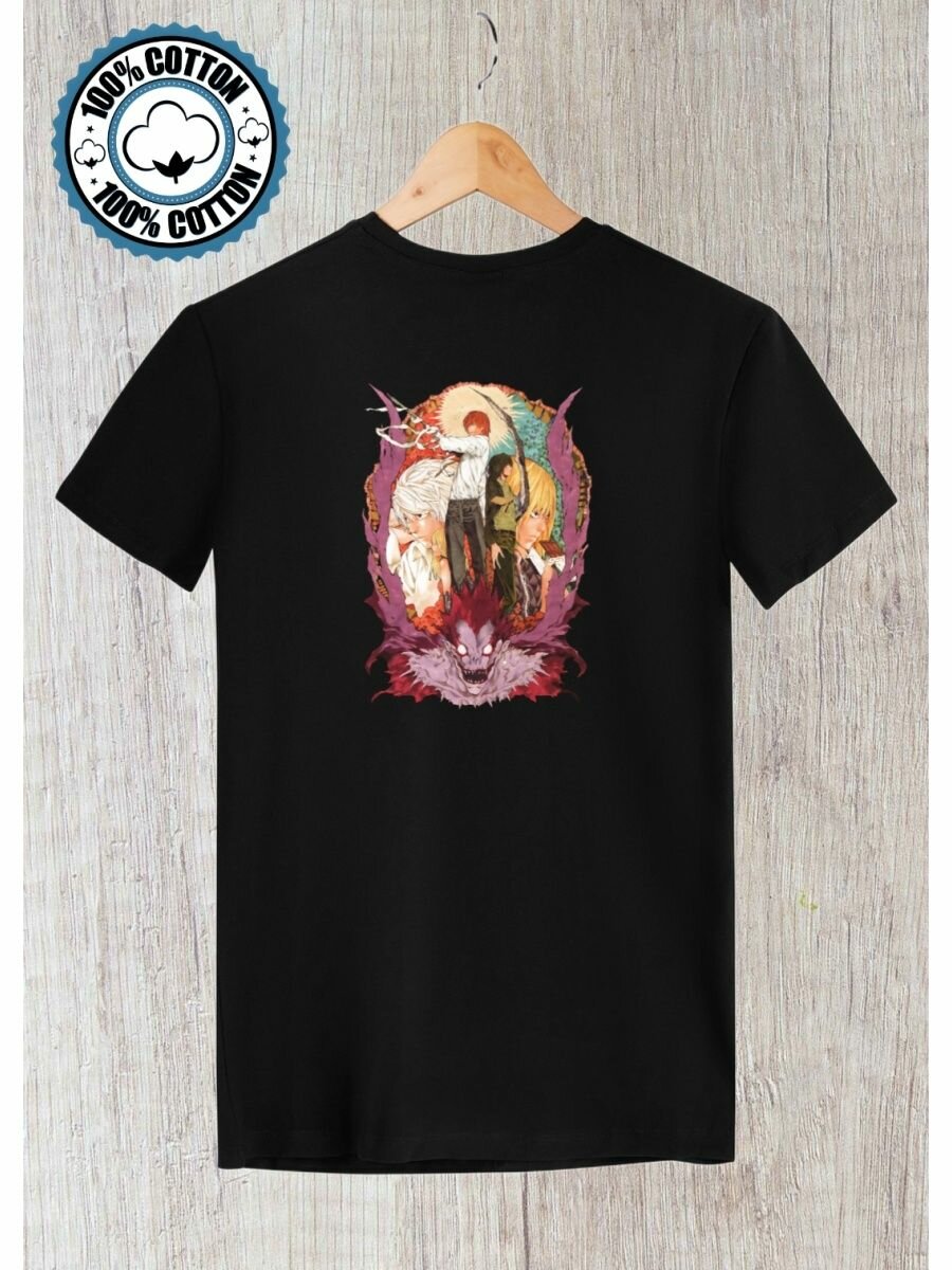 Футболка АНИМЕ ТЕТРАДЬ СМЕРТИ DEATH NOTE