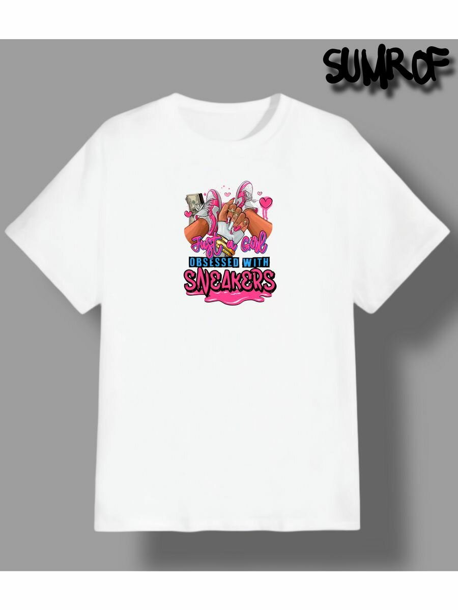 Футболка с надписью nails ногти