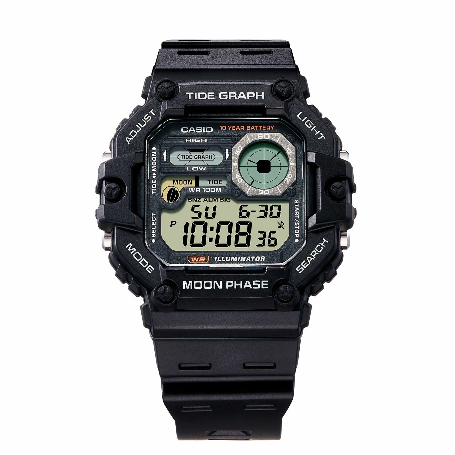 Наручные часы CASIO, черный — фото 1