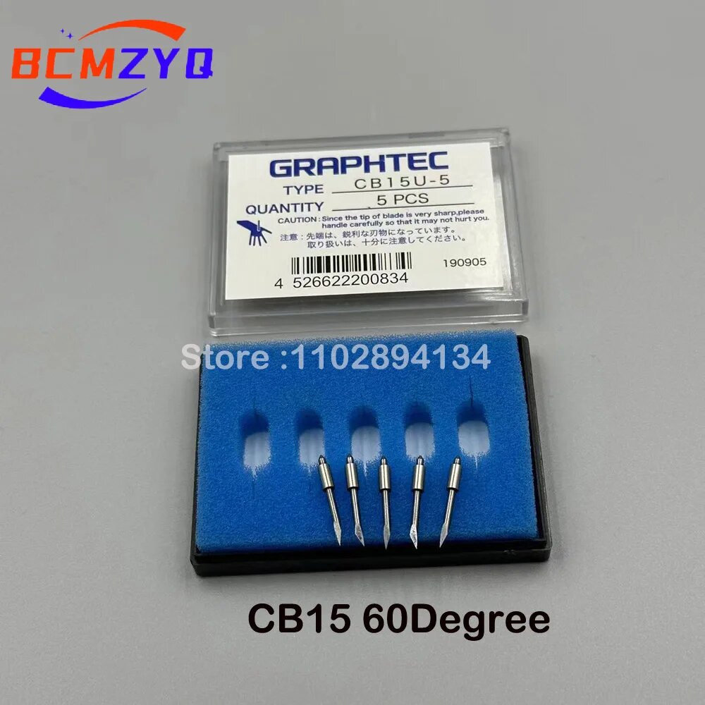 5 шт. Лезвия для Graphtec CB09 BCMZYQ CB15 60degree