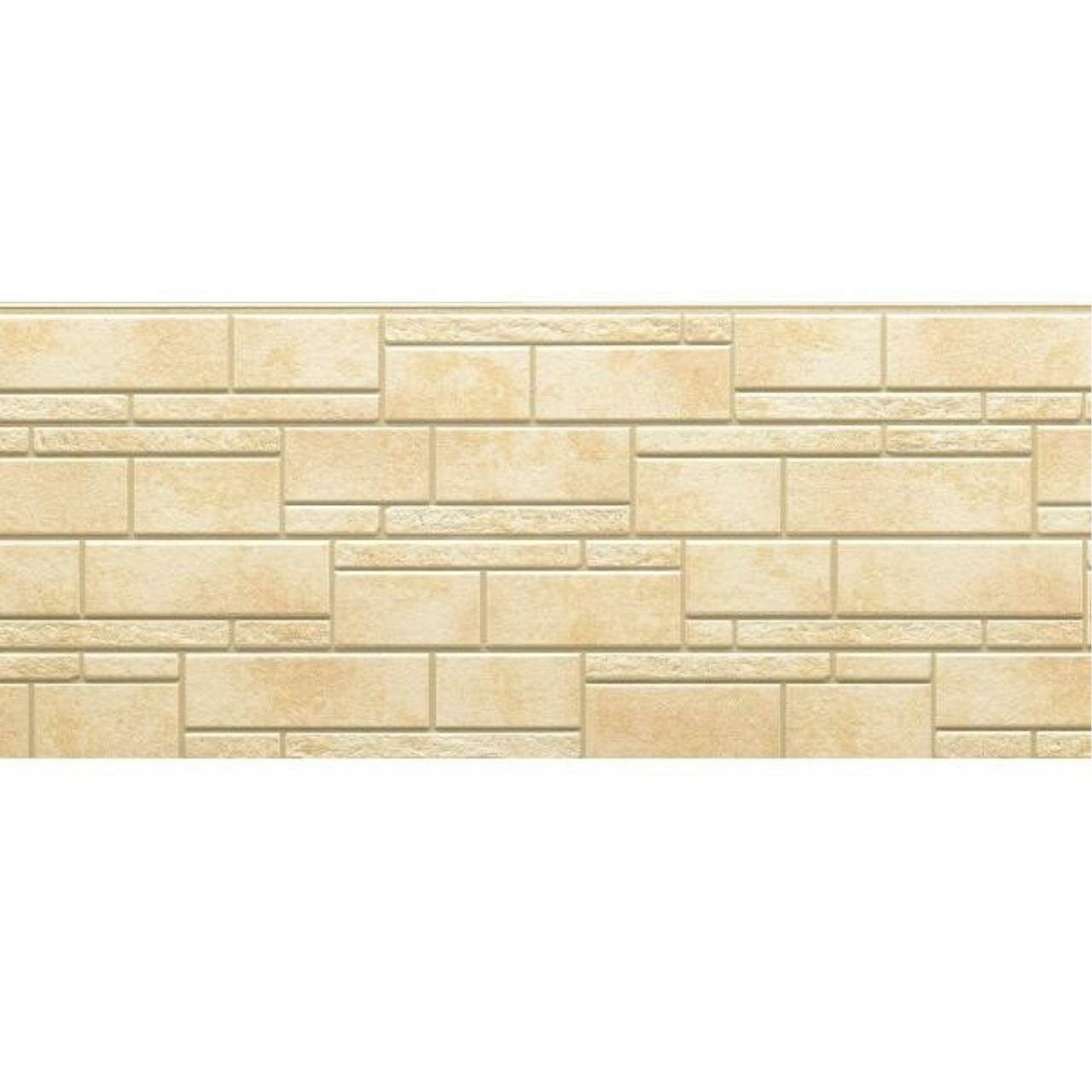 Фиброцементная панель NICHIHA Камень (Песочный) WFX393 (1010x455x14мм)