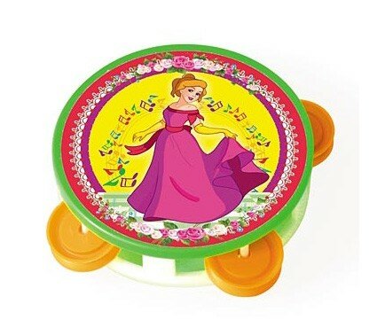 Бубен Рыжий кот Любимая принцесса, мальнький (И-6401)