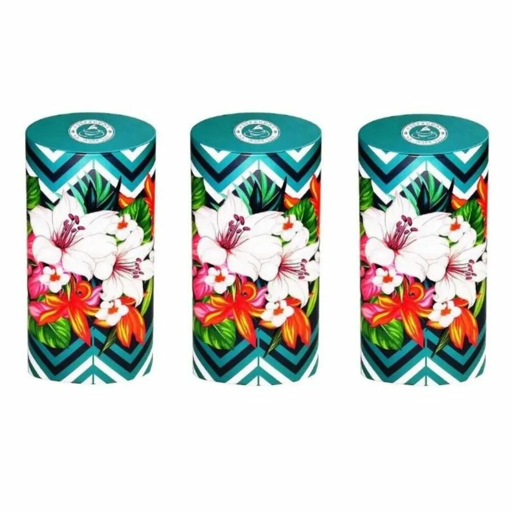 Избранное из моря ЧАЯ Чай черный, Тропические цветы, 50 гр. - 3 шт