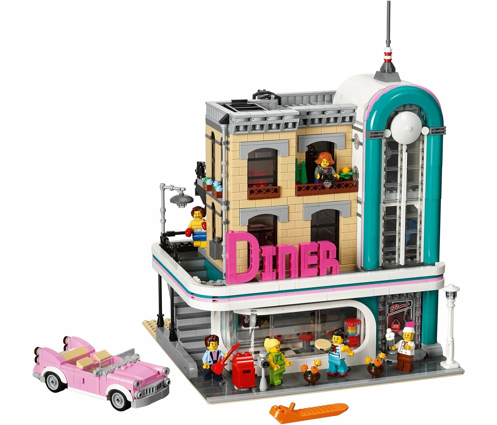 Конструктор LEGO Creator Ресторанчик в центре (LEGO 10260)