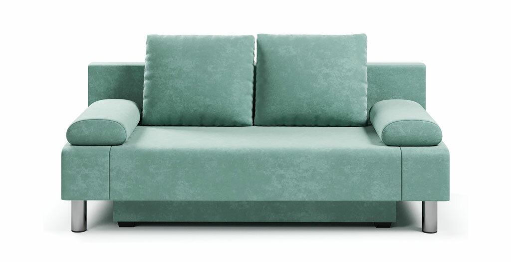 Диван-кровать Парма, 200х90х90 см, механизм Еврокнижка, мягкие подлокотники