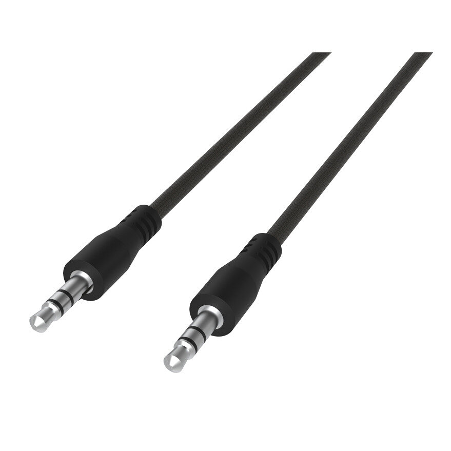 Кабель аудио 1xJack - 1xJack Ritmix RCC-240 Black 1.0m