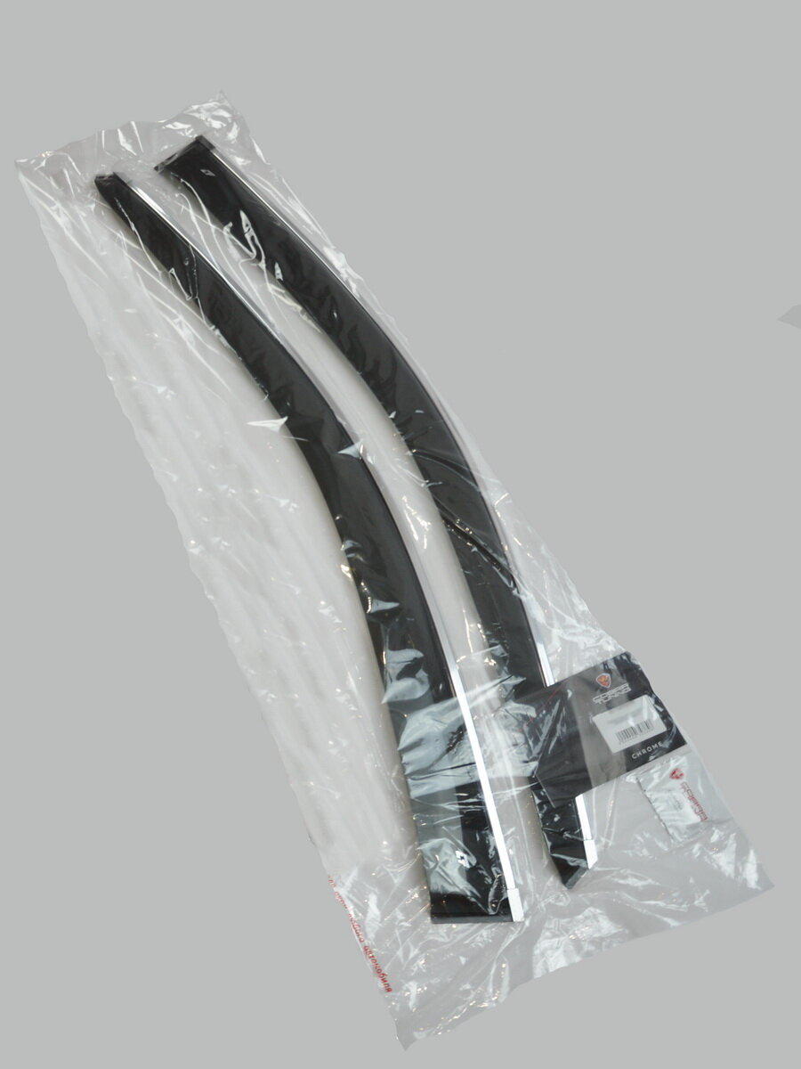 Дефлекторы окон Chrysler Voyager III 1995-2007 хром. Молдинг