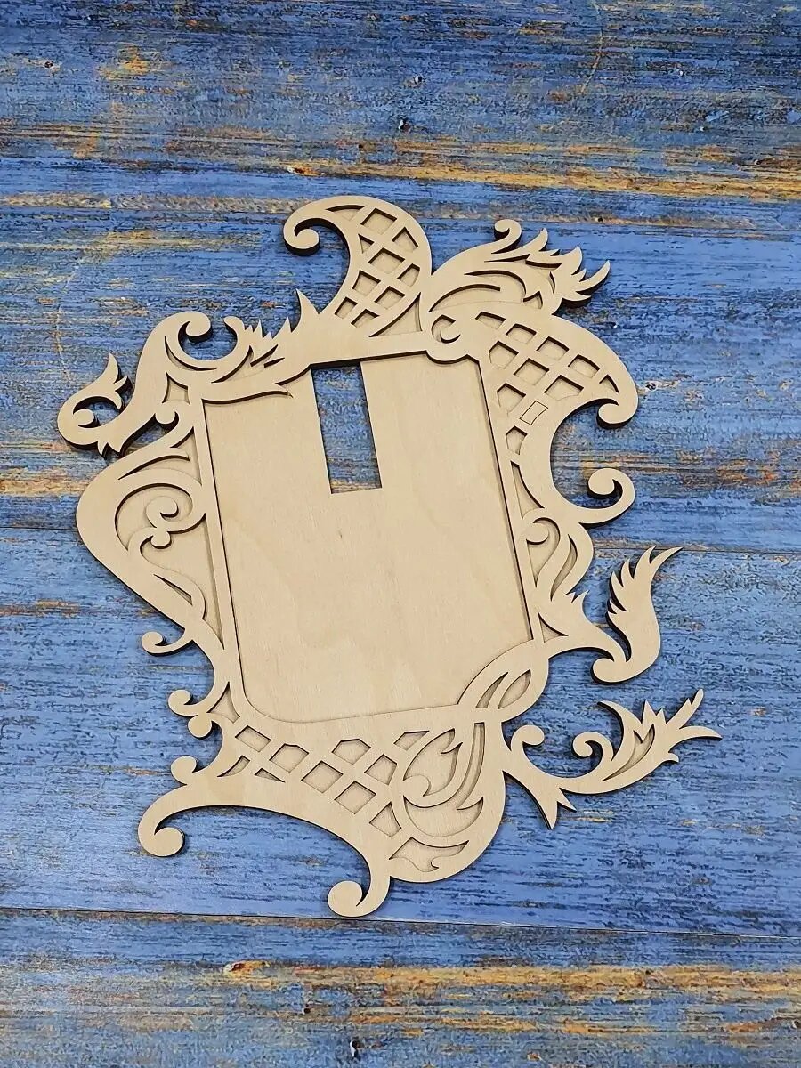 Деревянные заготовки Декупаж Рамка для фото 1 шт