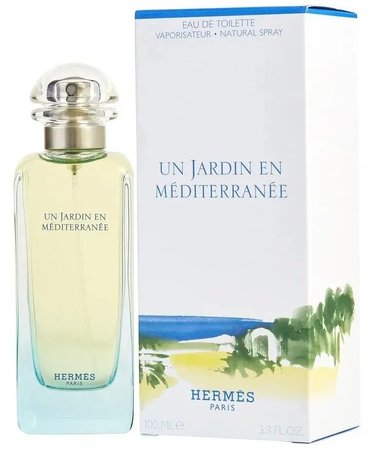 Туалетная вода Hermes "Un Jardin en Mediterranee", спрей, 100мл