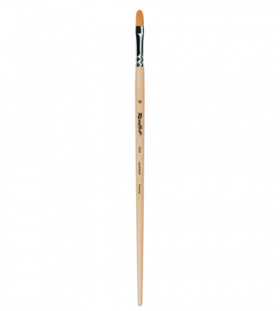 Кисть Roubloff рыжая мягкая синтетика овальная №10 серия 1232