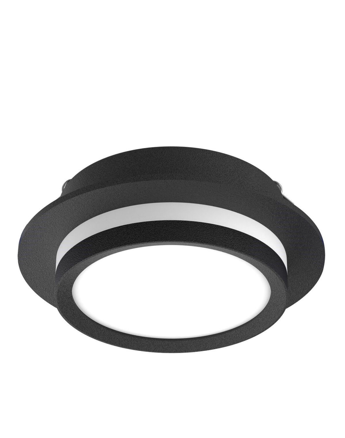 Светильник GX 53 ART INFINITY круг черный встраиваемый