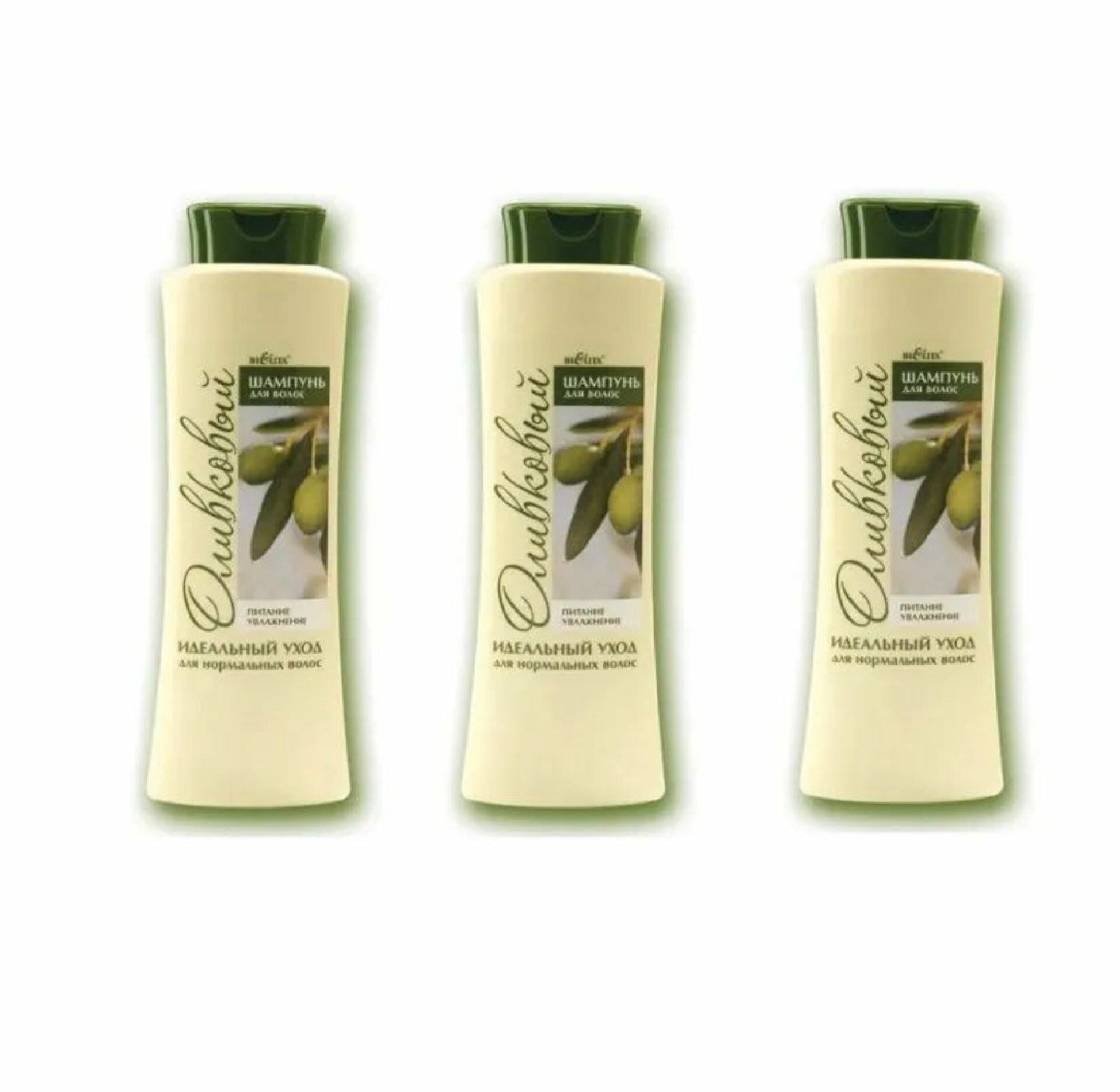 Белита Шампунь для нормальных волос, Оливковый, 500 мл, 3 уп