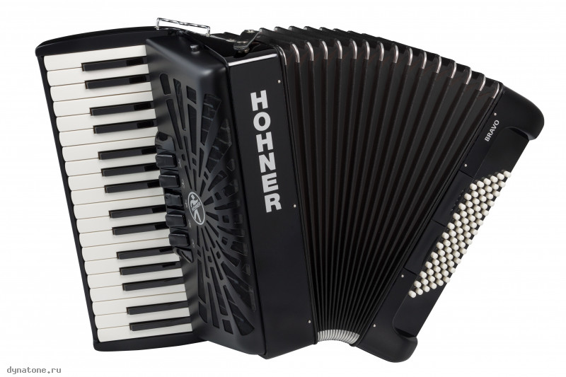 HOHNER Bravo III 72 black - Аккордеон 3/4