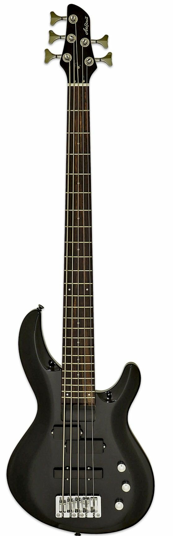 Бас-гитара Aria Pro II IGB-STD/5 MBK, 5-струнная, 24 лада, корпус Ольха, гриф Клен