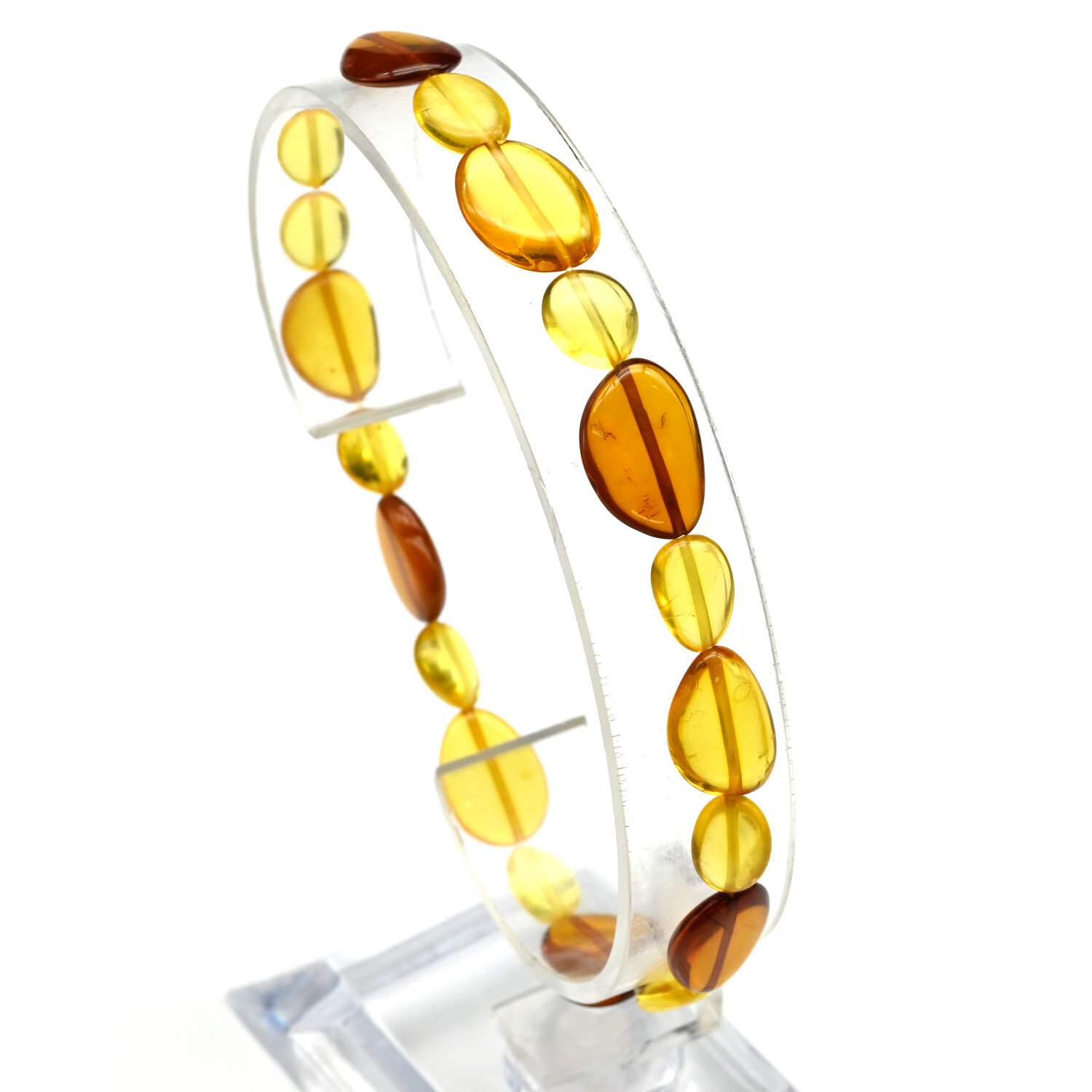 Браслет, янтарь