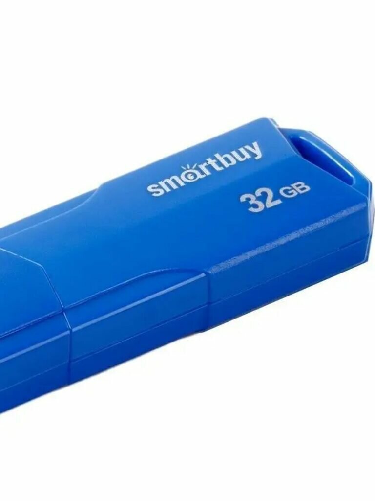 Флеш-драйв SmartBuy "Clue", Blue, 32 Гб, USB 2.0