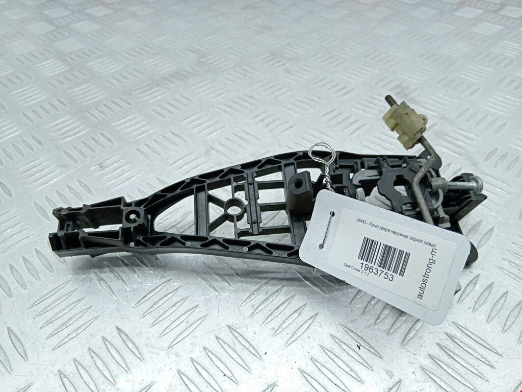 Ручка двери наружная задняя левая Opel Corsa D 24463749 арт. 1963753