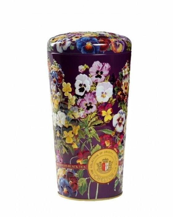 CHELTON Чай черный Ваза с Анютиными глазками, листовой, 180 г