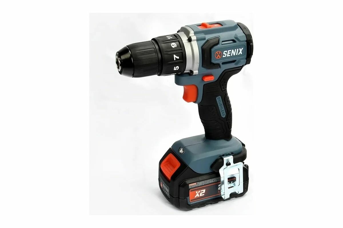 Дрель-шуруповерт аккумуляторная SENIX PDDX2-M2-EU SET