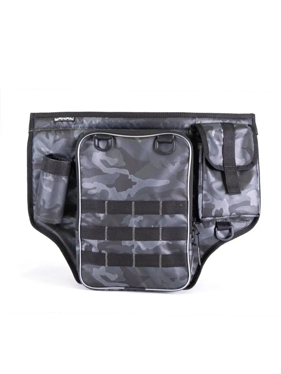 Рыболовная сумка Yaman Fishing Light Belt Bag, для оснастки, с держателем для спиннинга