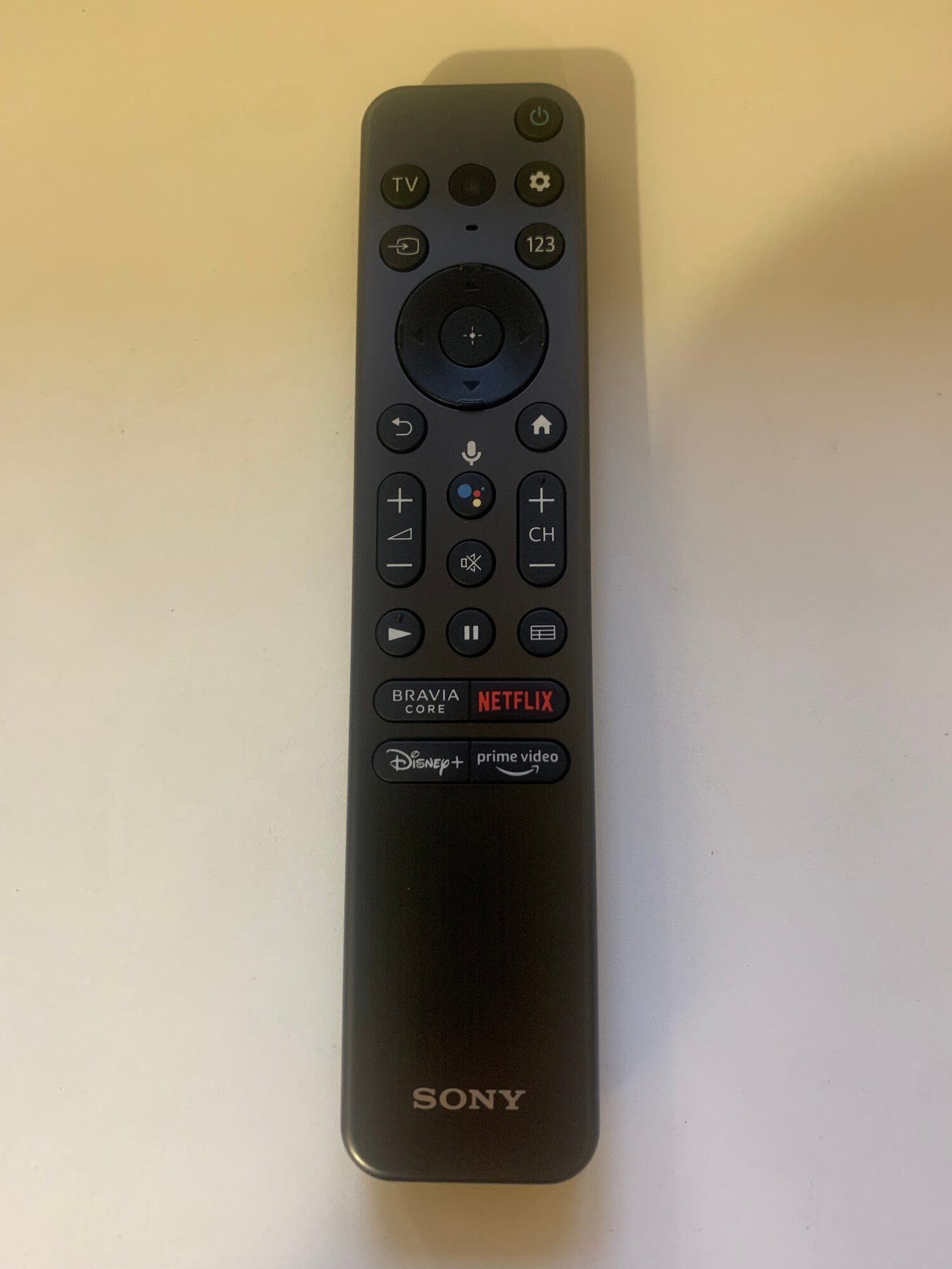 Пульт д/у Sony RMF-TX900U, оригинальный, металлический корпус
