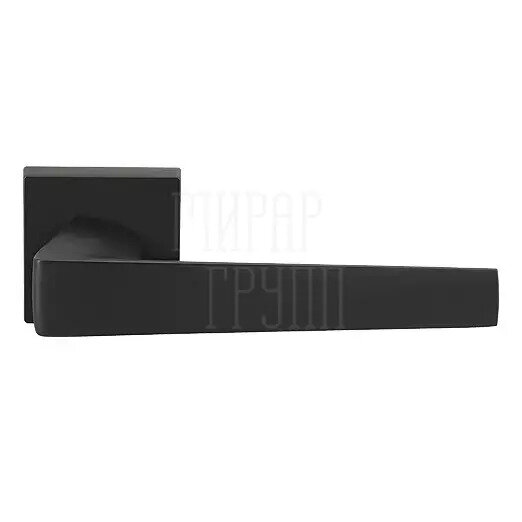 Дверные ручки на розетке Archie Genesis "PALA" L040 черный