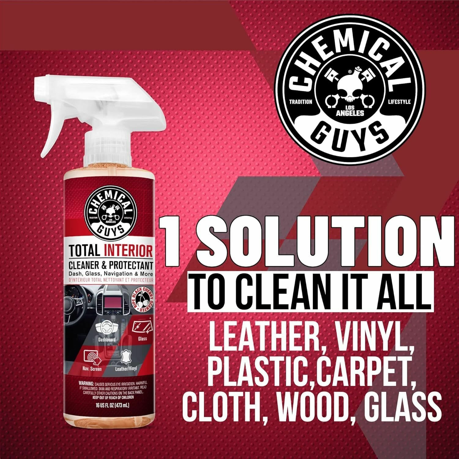 Очиститель интерьера Chemical Guys Total Interior Cleaner & Protectant, Cherry Scent