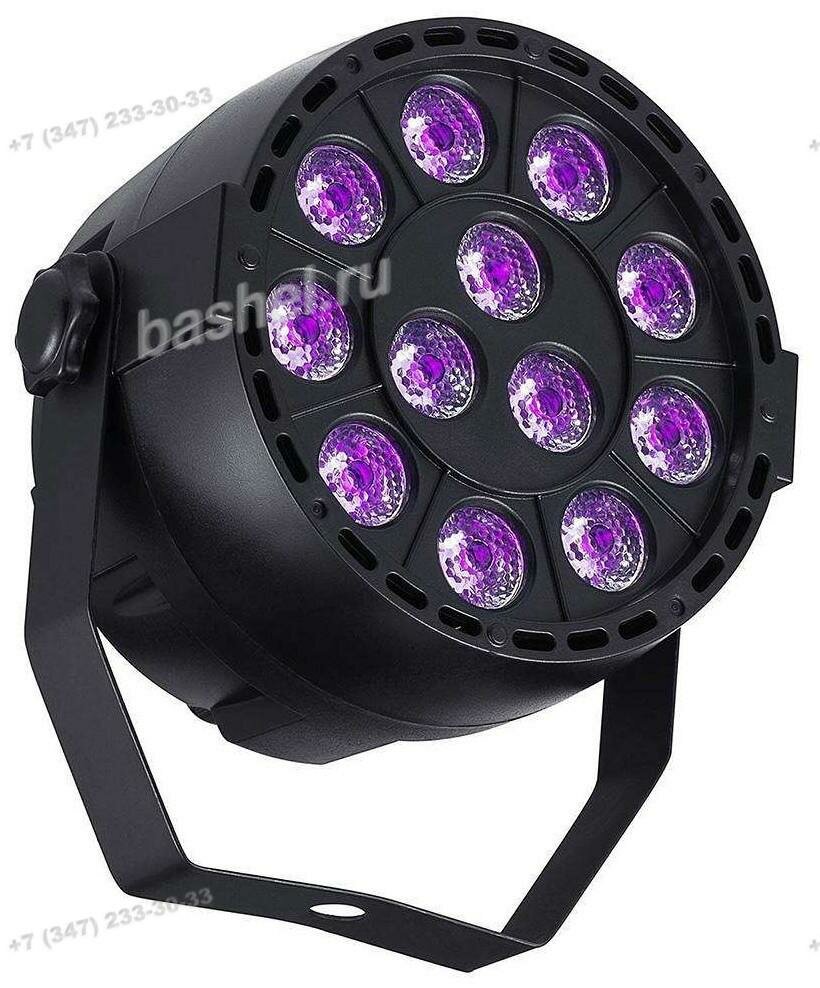 Прожектор светодиодный 10W Bi Ray PL012UV 220V IP20 (ультрафиолетовый), Актек, Звуковая активация, автоматический режим