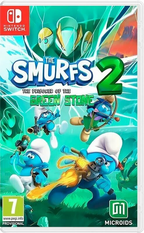 Игра The Smurfs 2: The Prisoner of the Green Stone (русские субтитры) для Nintendo Switch