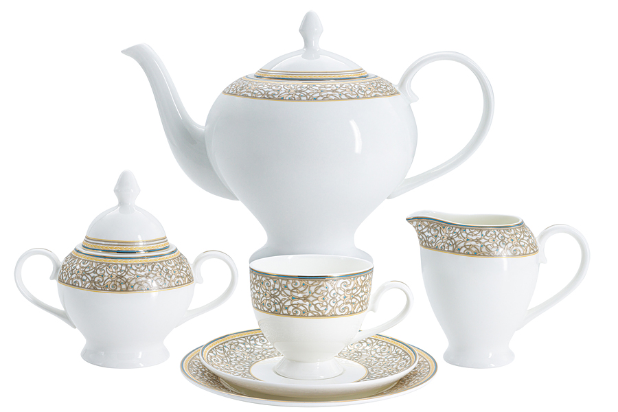 Чайный сервиз Мавритания, 6 персон, 21 предмет