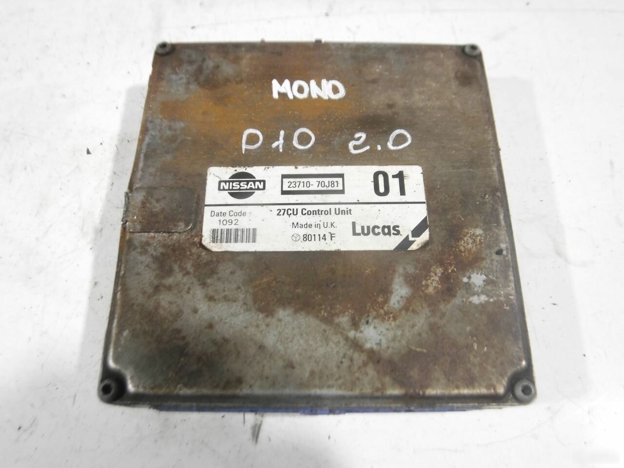 Блок управления двигателем Nissan Primera P10 (1990—1995) 2371070J81