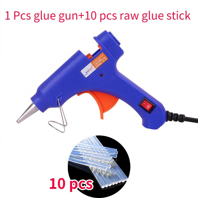 Клеевой пистолет XMSJ blue glue stick