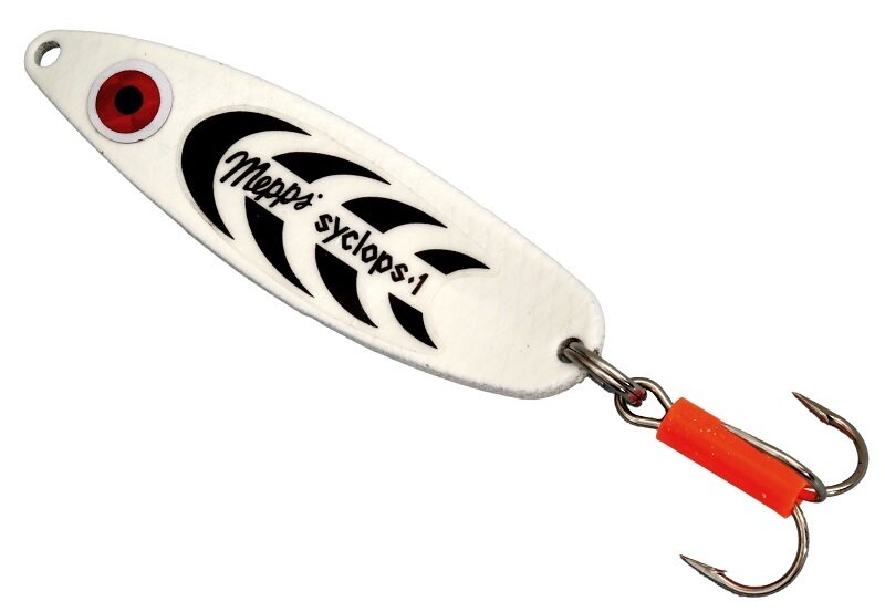Блесна колеблющаяся MEPPS Syclops 12.0г №1 65мм #Phospho bl