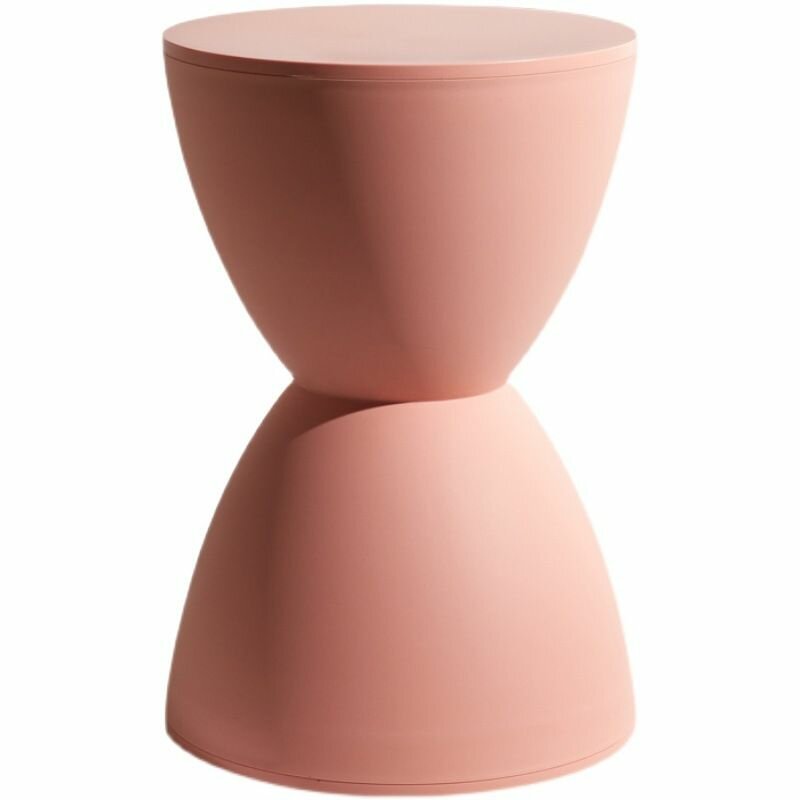 Скандинавский дизайнерский табурет, креативный сменный стул для обуви, утолщенный пластиковый круглый чайный столик