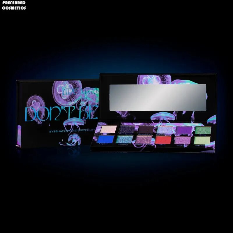 UNEARTHLY COSMETICS 12-цветная палитра теней для век , США - Don't be Jelly remastered