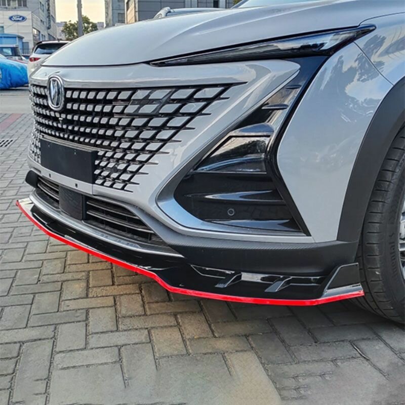 Передний бампер автомобиля для Changan UNI-T 2020 2021, комплект диффузора, спойлер, дефлектор, комплекты кузова для губ