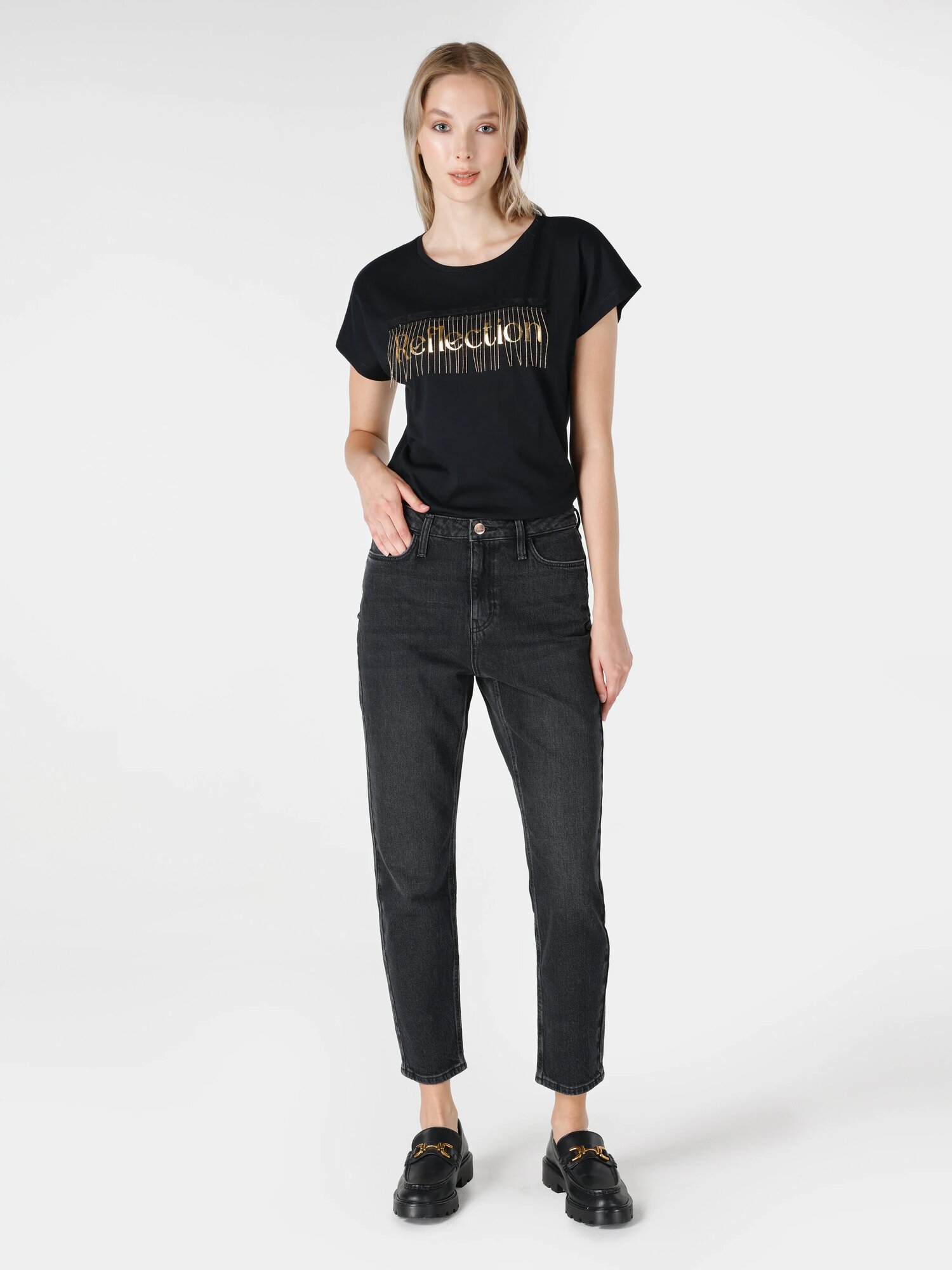 Джинсы 896 MARIA Mom Fit 