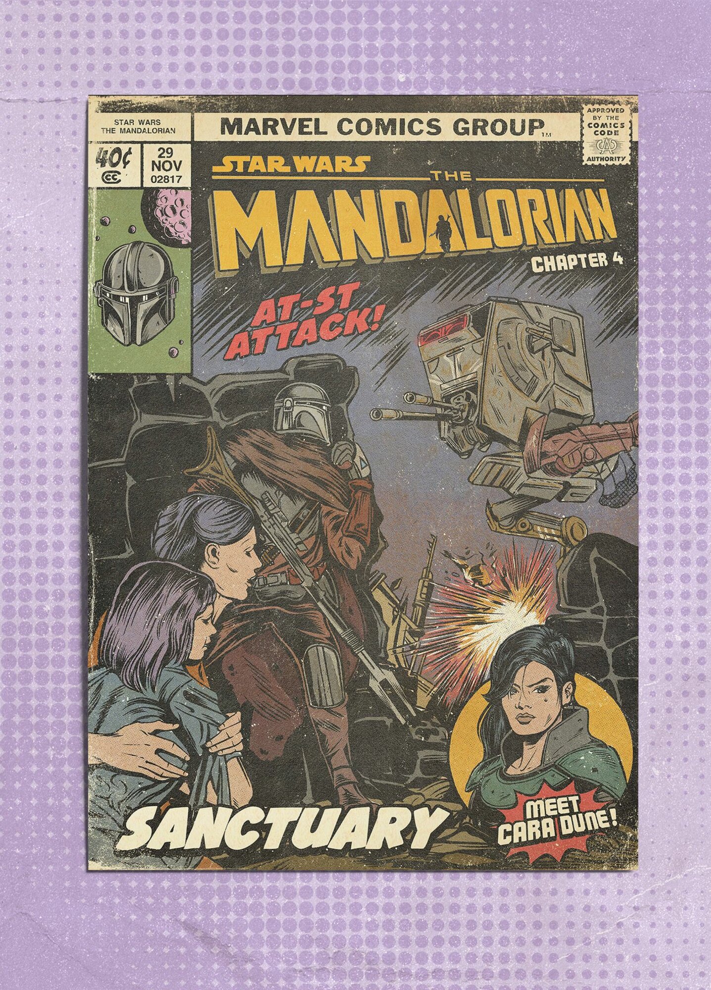 Открытка Star Wars: Mandalorian. Chapter 04 Sanctuary