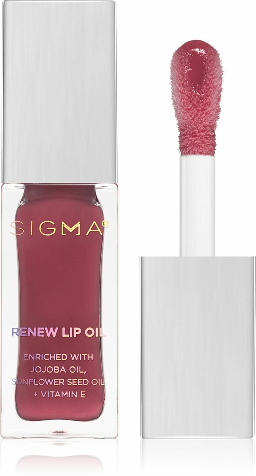 Sigma Beauty увлажняющее и сияющее масло для губ Renew Lip Oil shade All Heart 5,2 g