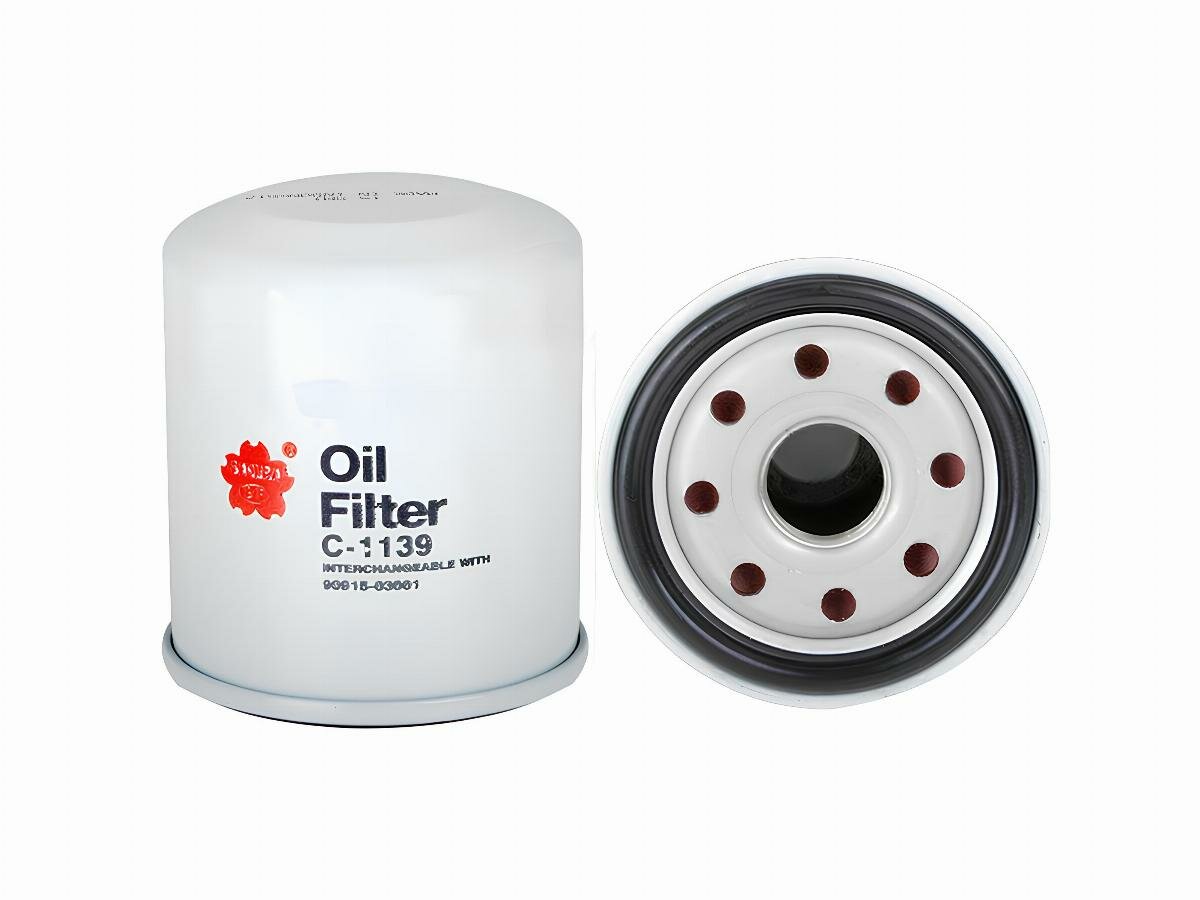 Фильтр масляный Toyota/CHERY/Suzuki C1139 (Sakura)