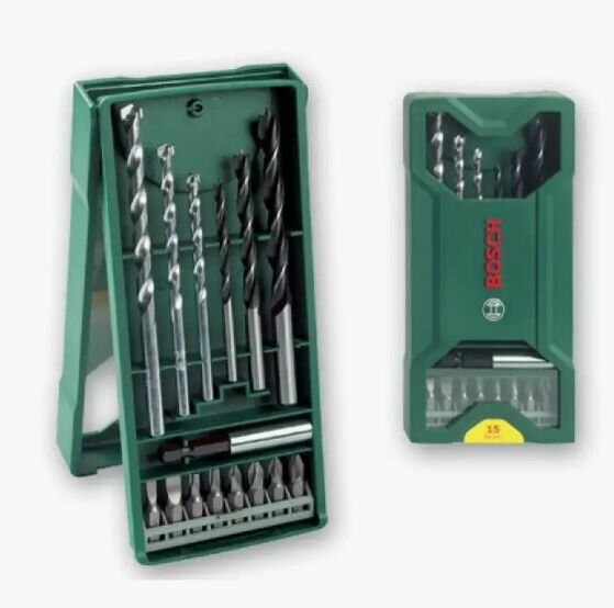 Набор сверла+биты 15пр BOSCH 15пр BOSCH 2607019579