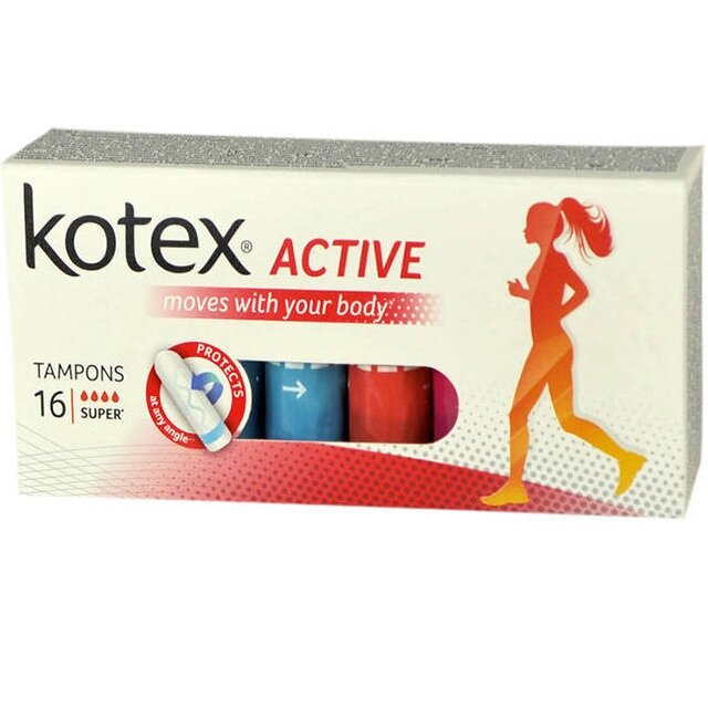 Тампоны Котекс супер Active N16