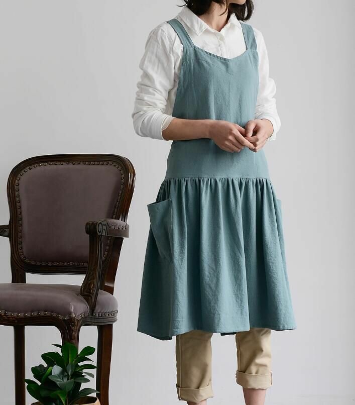 Фартук мастера маникюра, фартук парикмахерский, для рисования, для творчества, накидка, форма, спецодежда