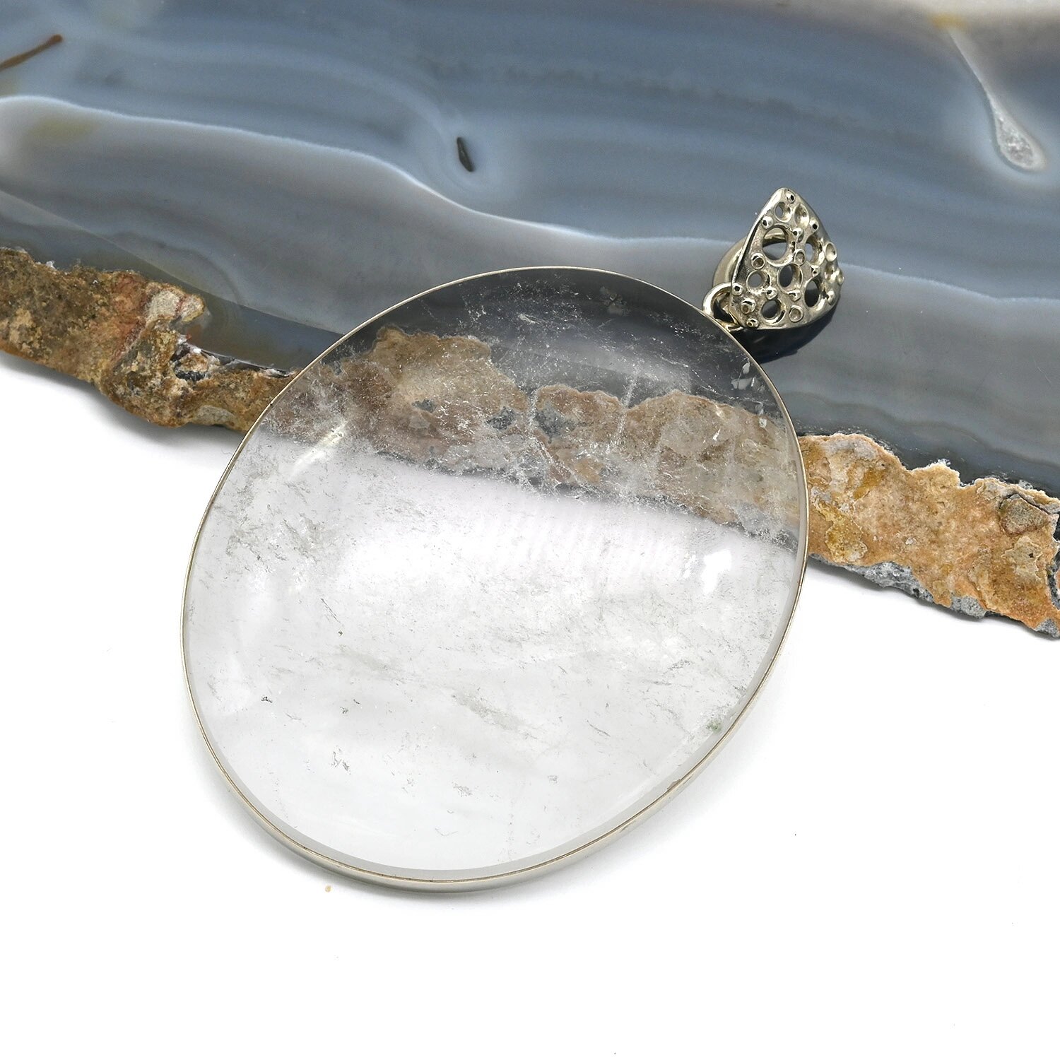 Подвеска, горный хрусталь