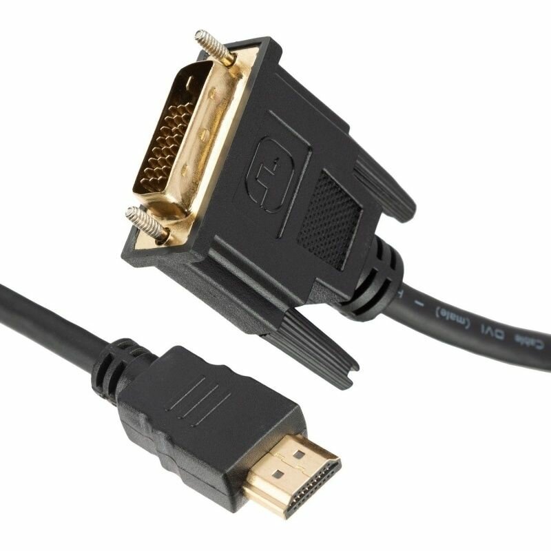 Кабель ProMEGA черный, DVI-HDMI 1.4, M/M, 1,8 м (OAVDC004)