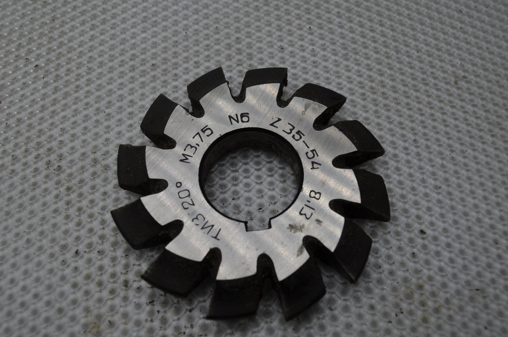 Фреза модульная М3,75 №6 (Р18) z 12