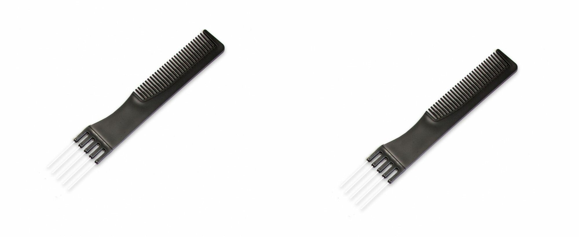 Белита Расческа с хвостом, цвет черный, арт. 0-17, 19 см, 2 шт