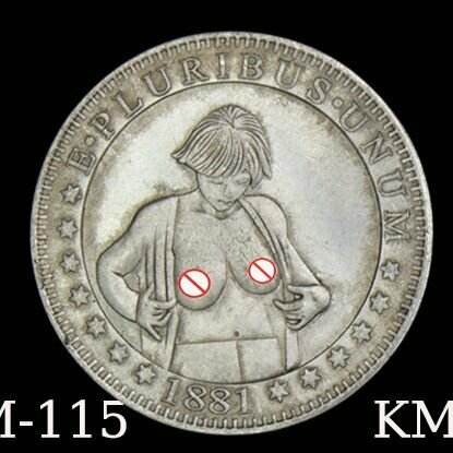 Монета, Медная монета,30g, KM-115