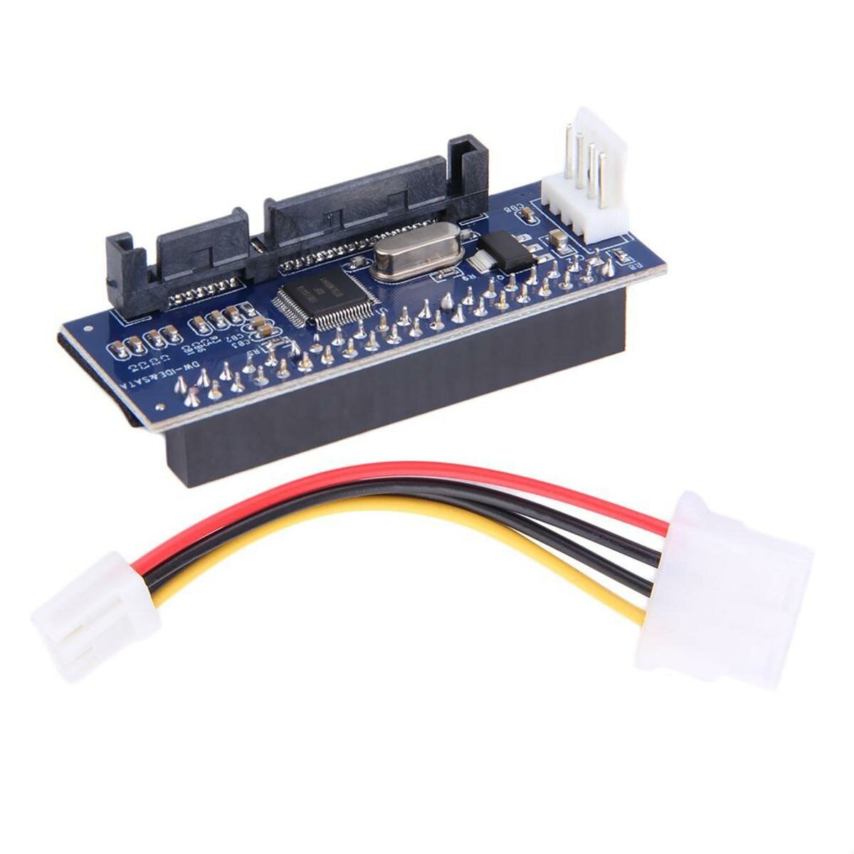 3.5 HDD IDE/PATA в SATA конвертер карта адаптер для IDE 40-контактный жесткий диск DVD-рекордер в SATA 7-контактный кабе