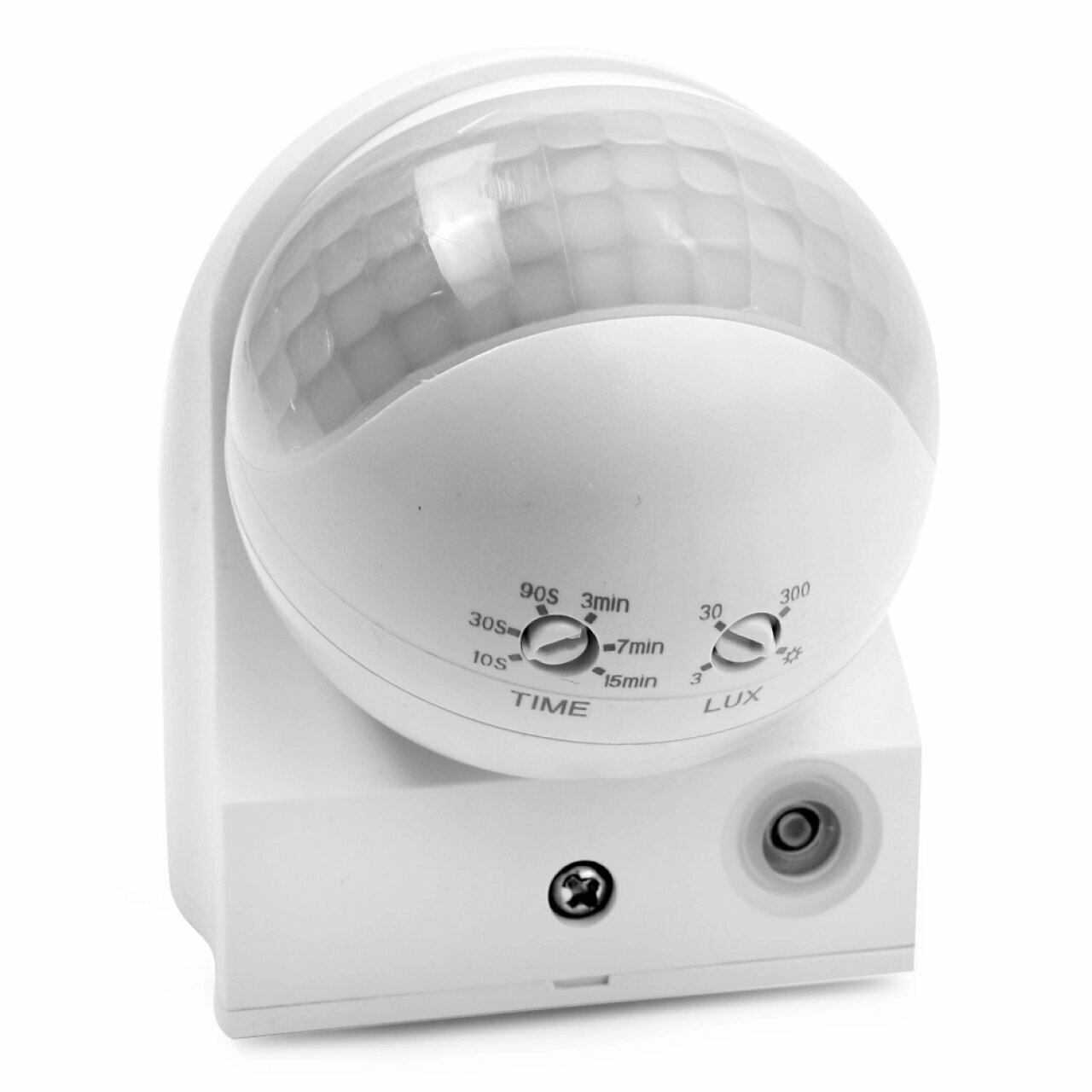 Camelion LX-454/Wh настенный сенсор включения освещения 180° IP44 12 м белый